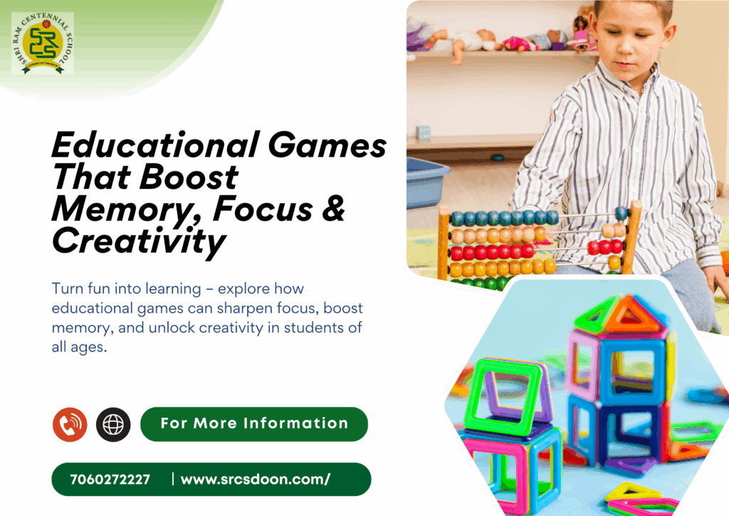 Educational Games for Memory, Focus & Creativity